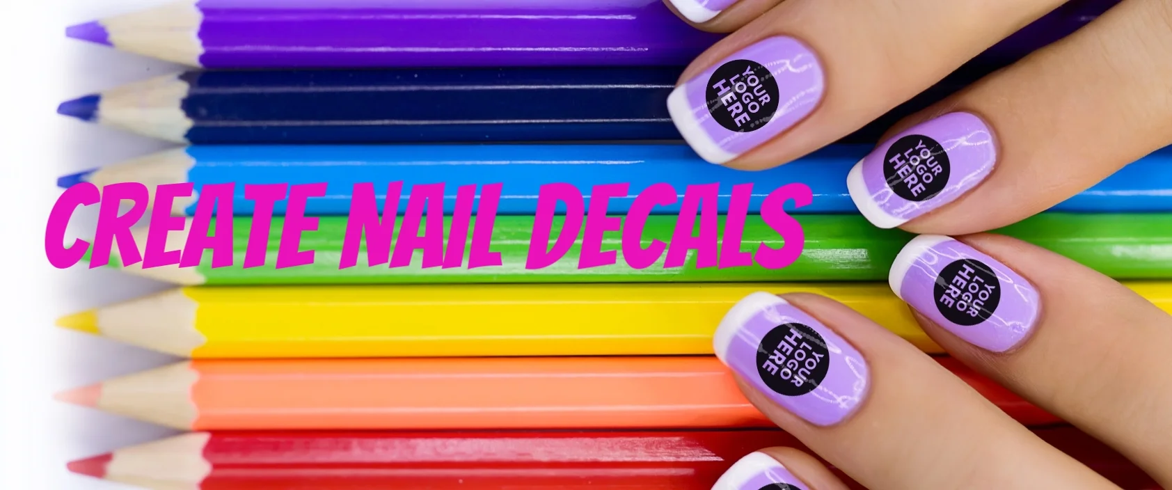 Custom Team Nail Decals — Nailvy