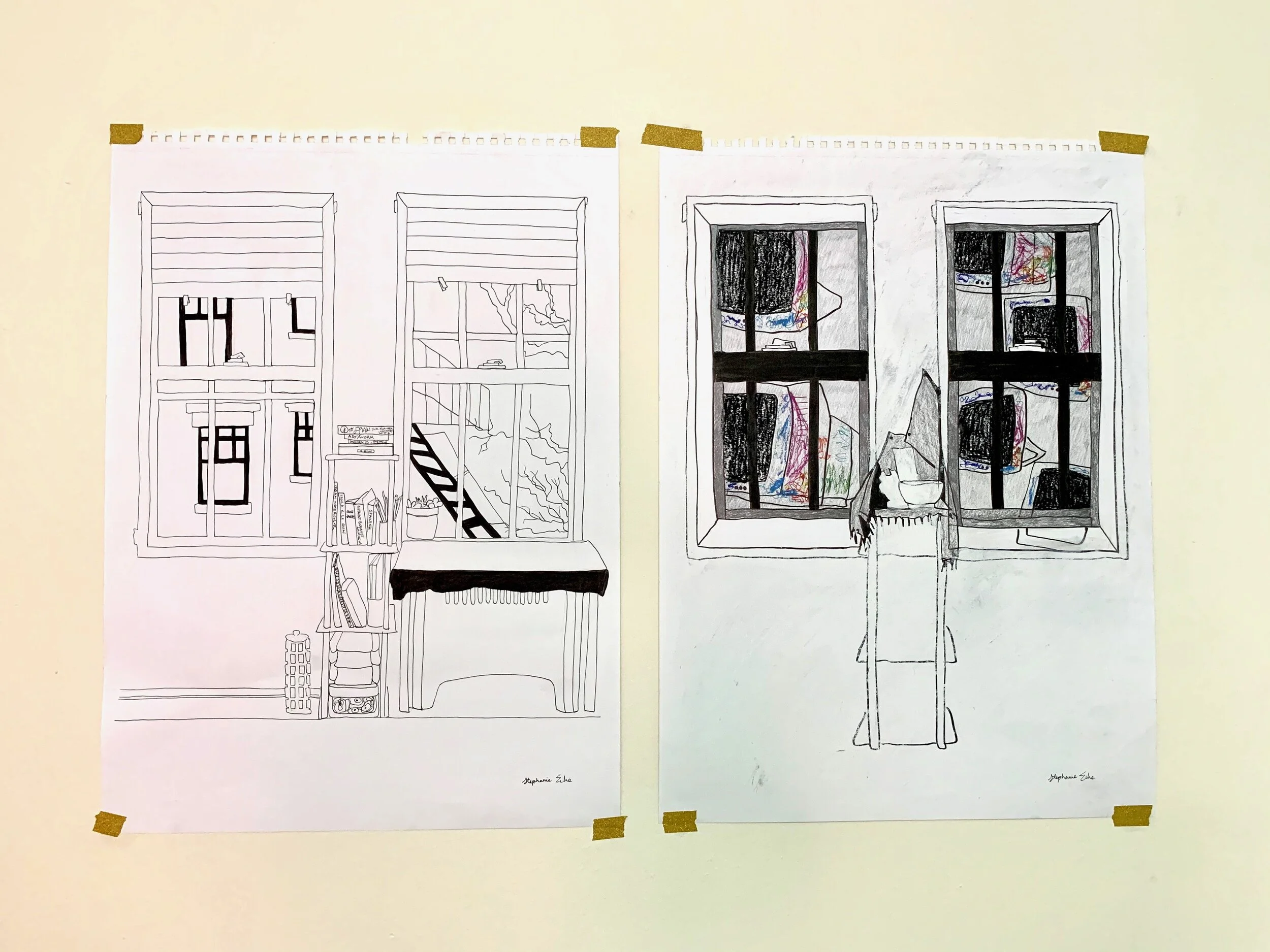 5 Images, Drawing Series in Progress, Uncanny Life, and an alternate ...