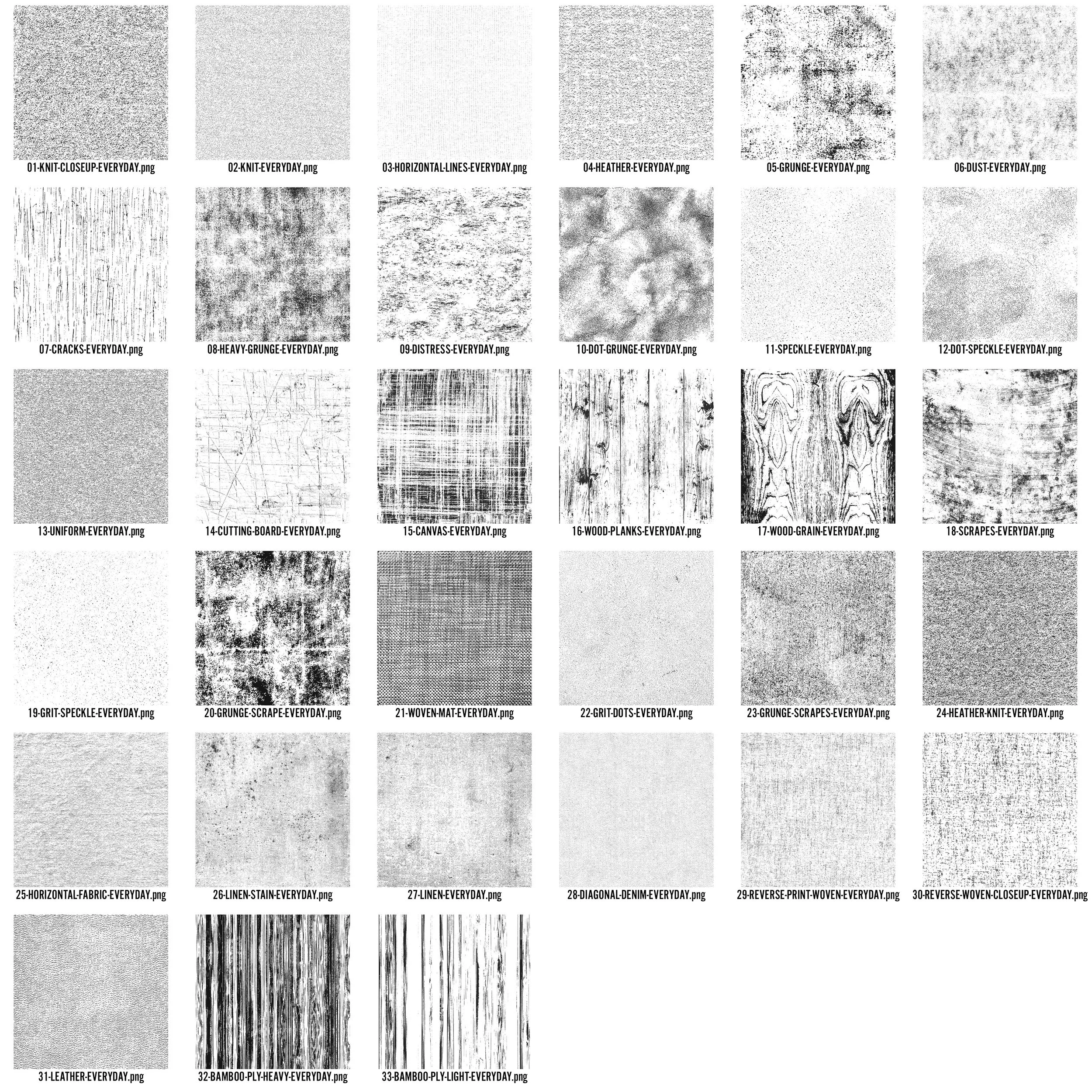 EveryDay Textures - Illustrator — Ray Dombroski