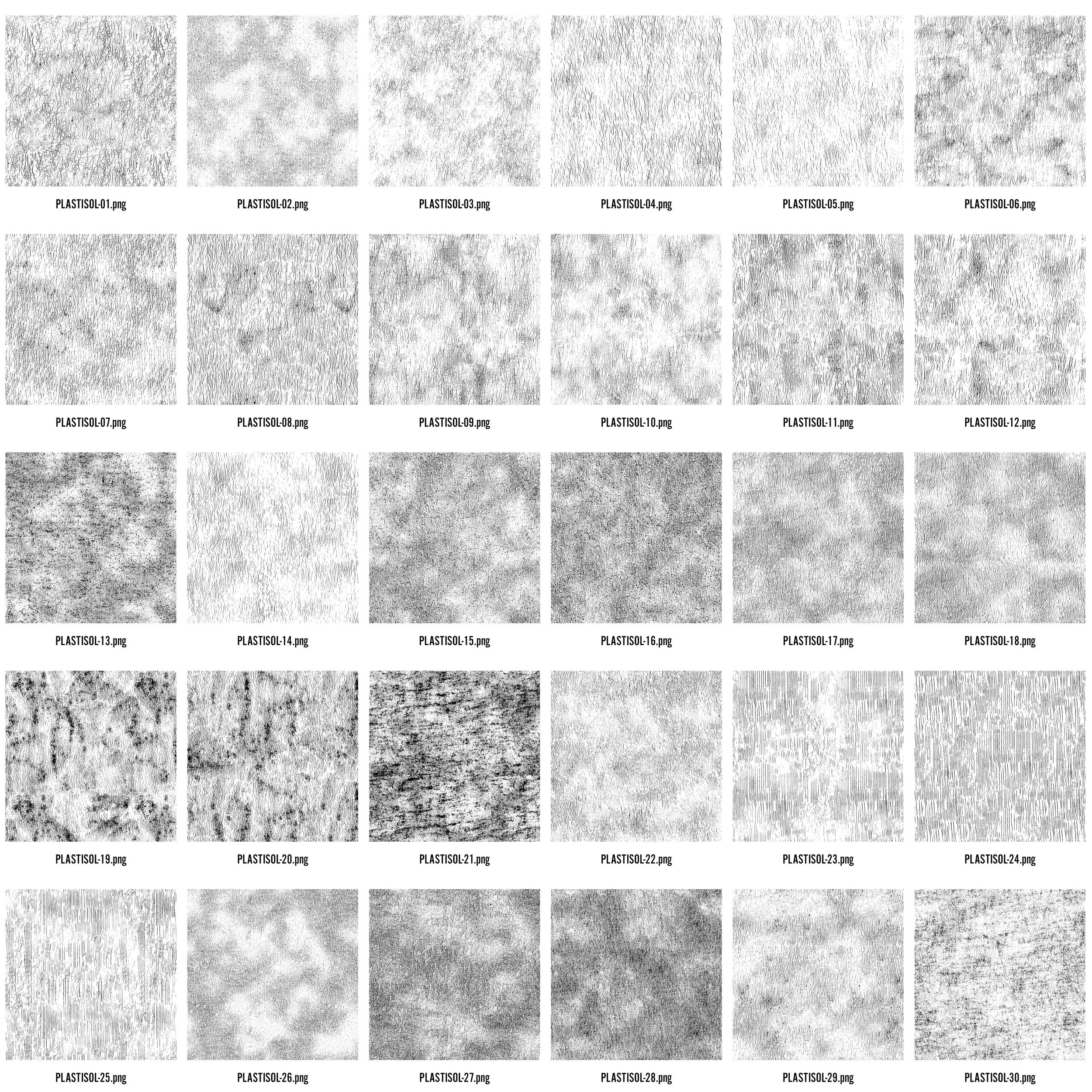 Plastisol Textures - Photoshop — Ray Dombroski