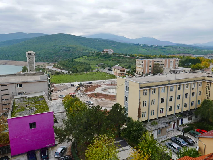 Kukësi i parë nga lart. The City seen from above — Alketa Misja Photography