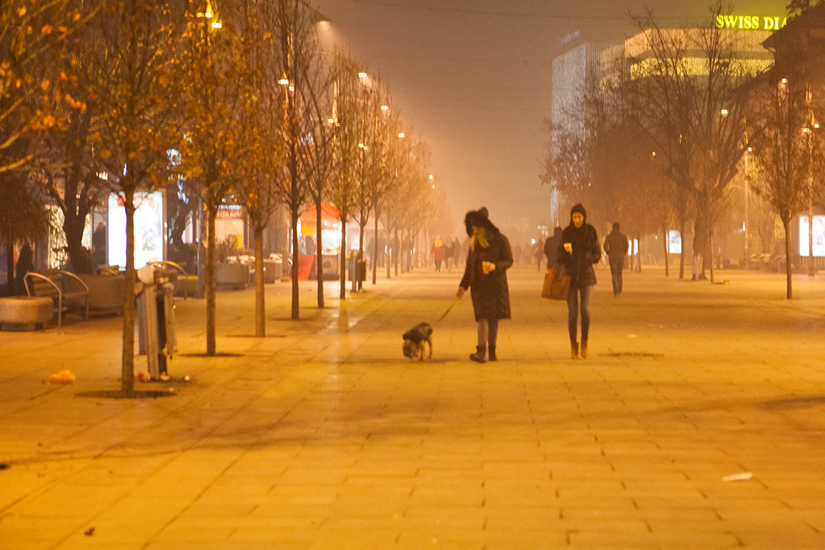 Prishtina By Night Alketa Misja Photography