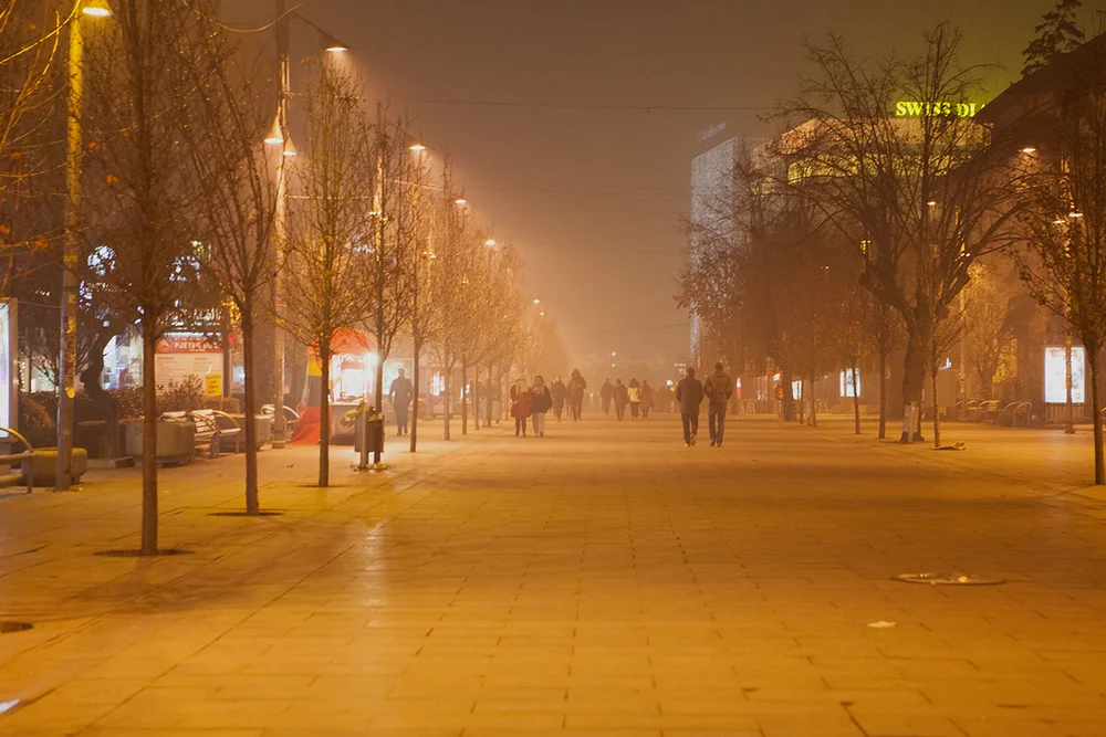 Prishtina By Night Alketa Misja Photography