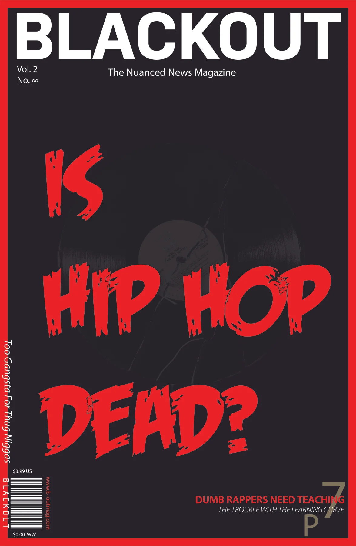 BLACKOUT Magazine — akaprofessordavis