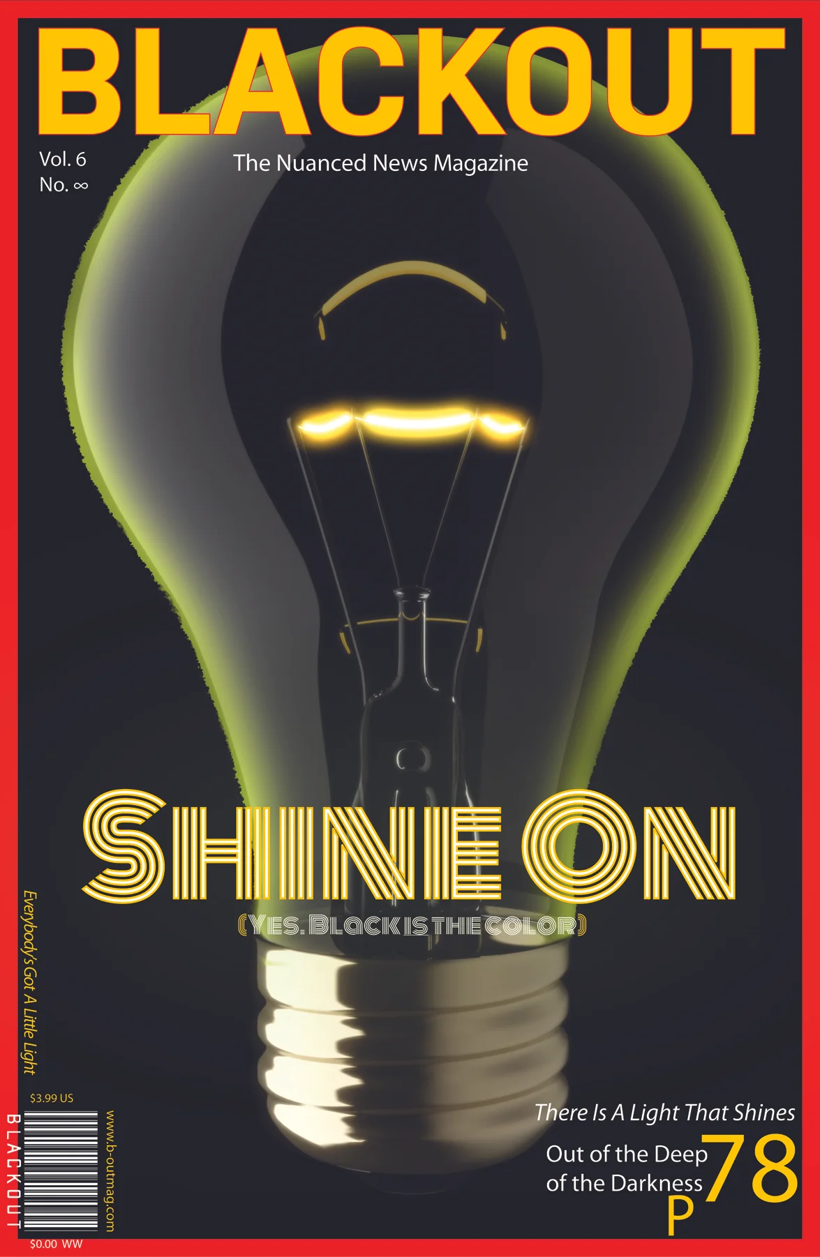 BLACKOUT Magazine — akaprofessordavis