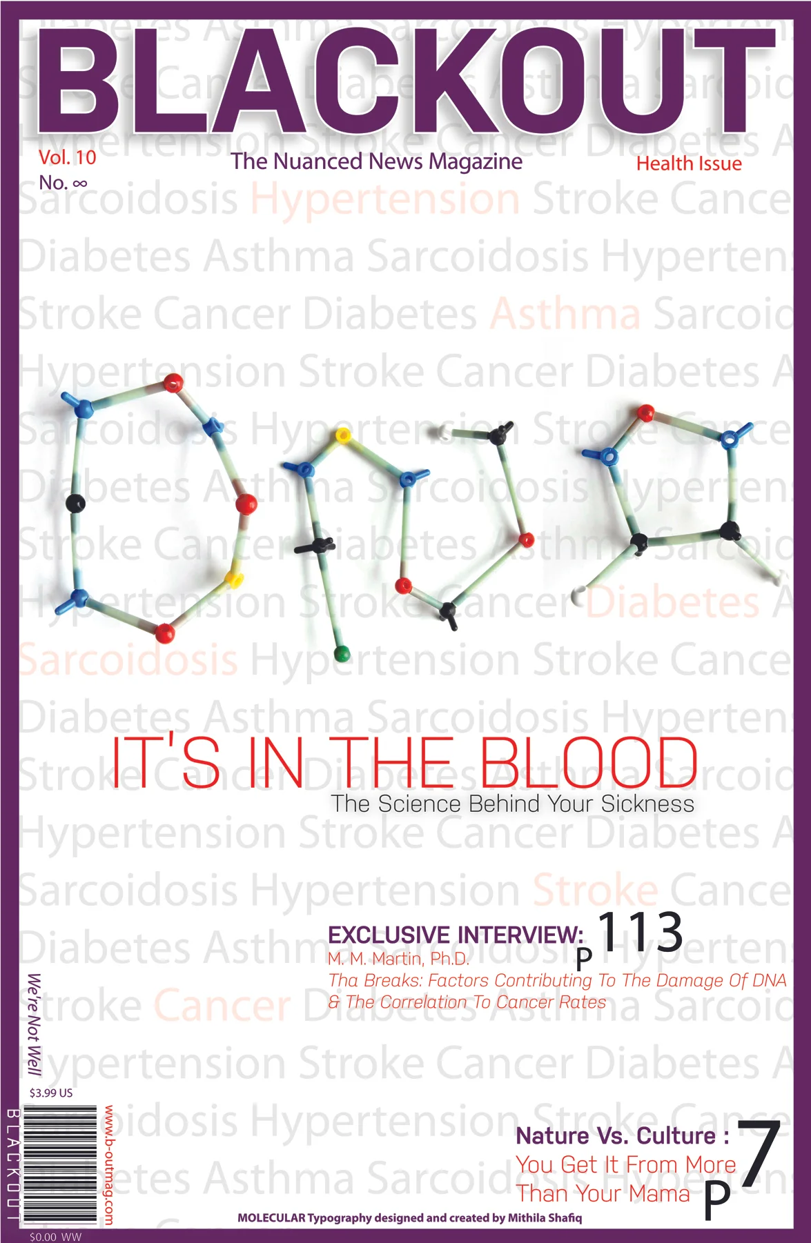 BLACKOUT Magazine — akaprofessordavis