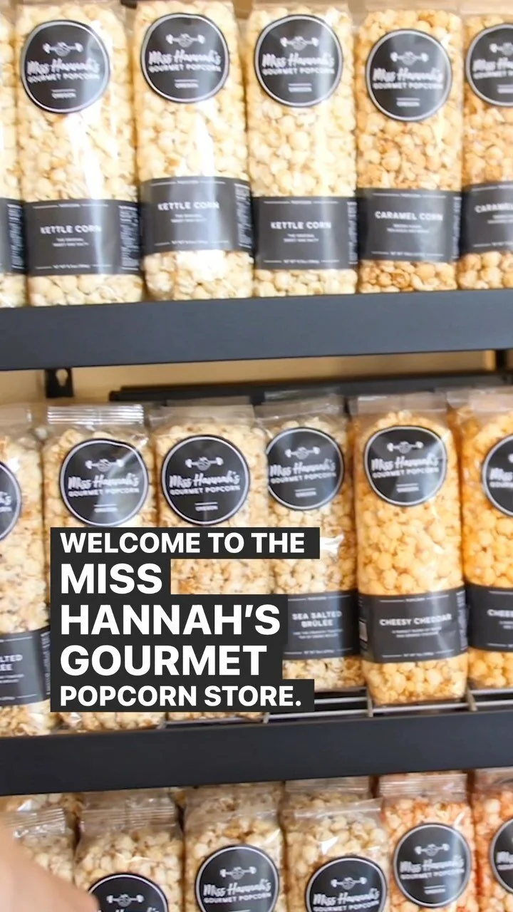 Gourmet Popcorn | Miss Hannah's Gourmet Popcorn