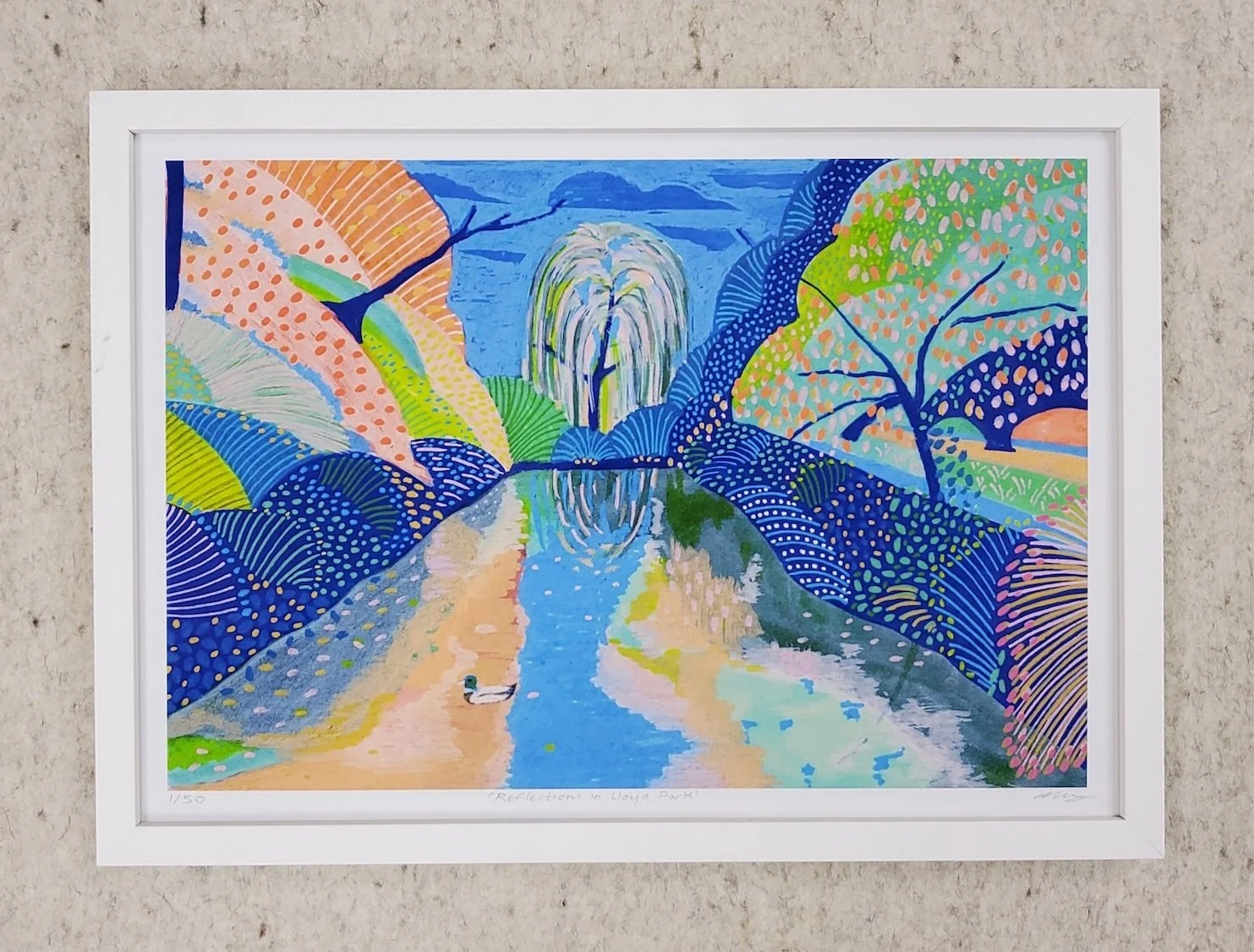 alice brisland "reflections in lloyd park" — Artsnug