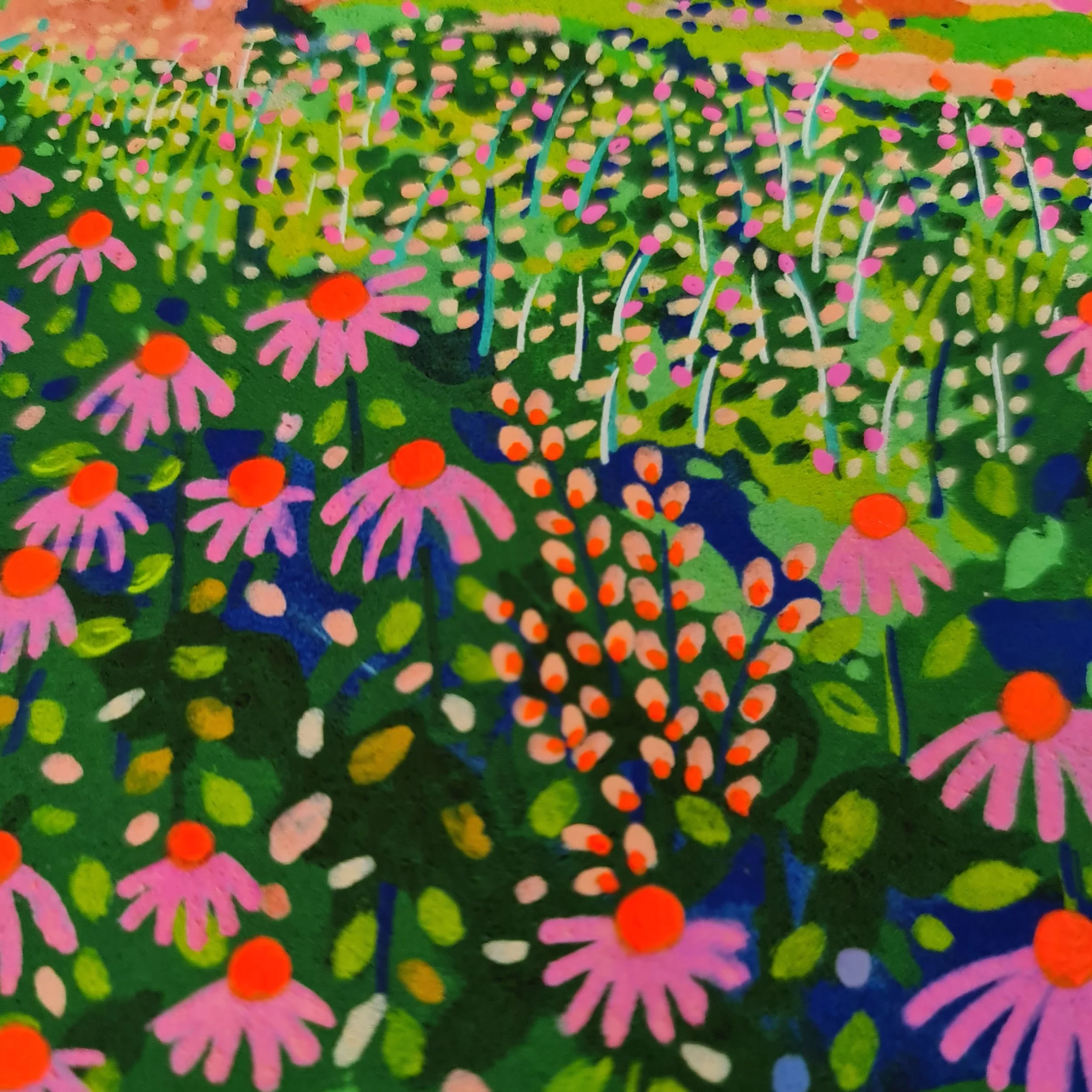 alice brisland "echinacea in lloyd park" — Artsnug