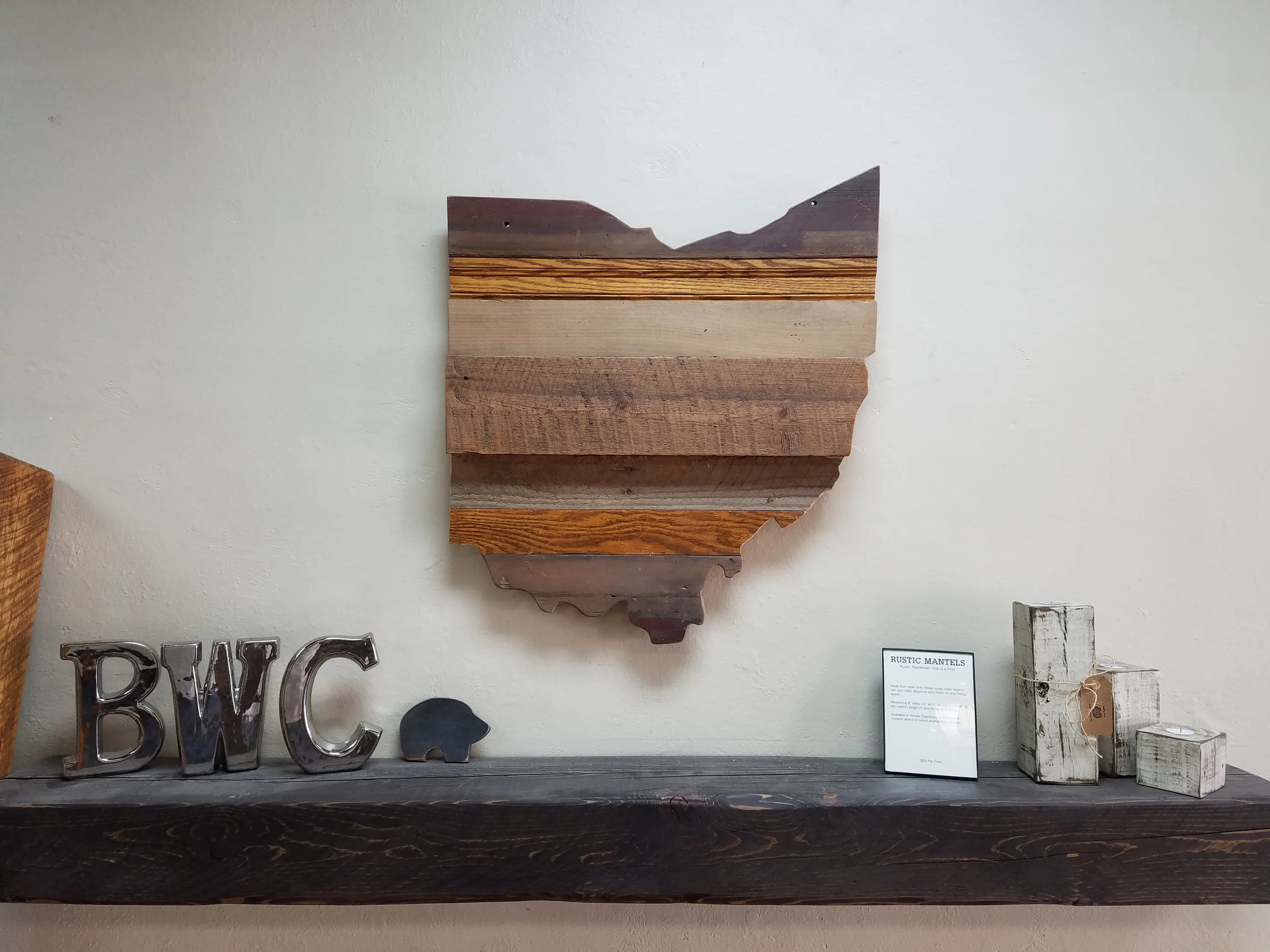 Wall Hangings Wall Decor Ohio Home Sign Reclaimed Wood Ohio Sign Rustic ...