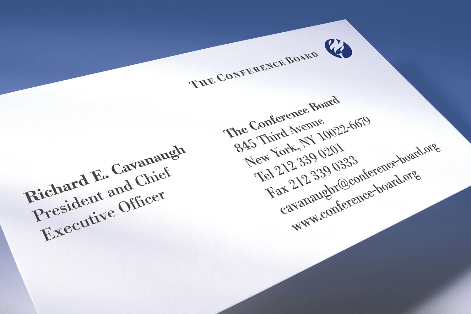 The Conference Board Brand Identity — Ryan Paul