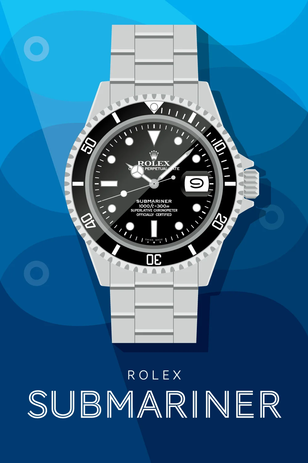 Time Machines Watch Illustration Series & Identity — Ryan Paul Studio