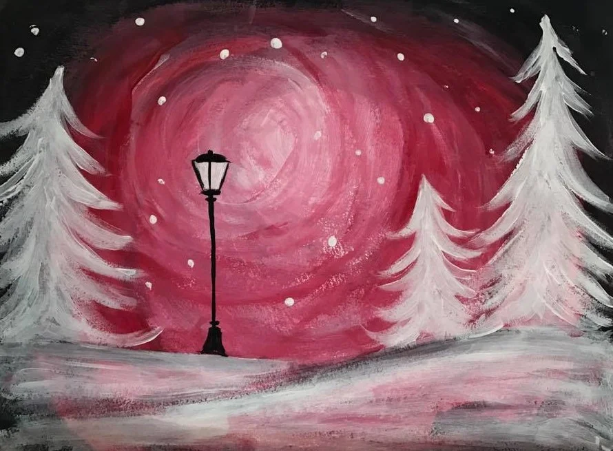 Easy Winter Painting