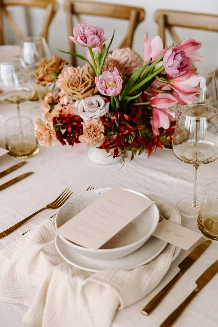 Our Table Setting Styling Tips and Hire Options — THE WEDDING SHED ...