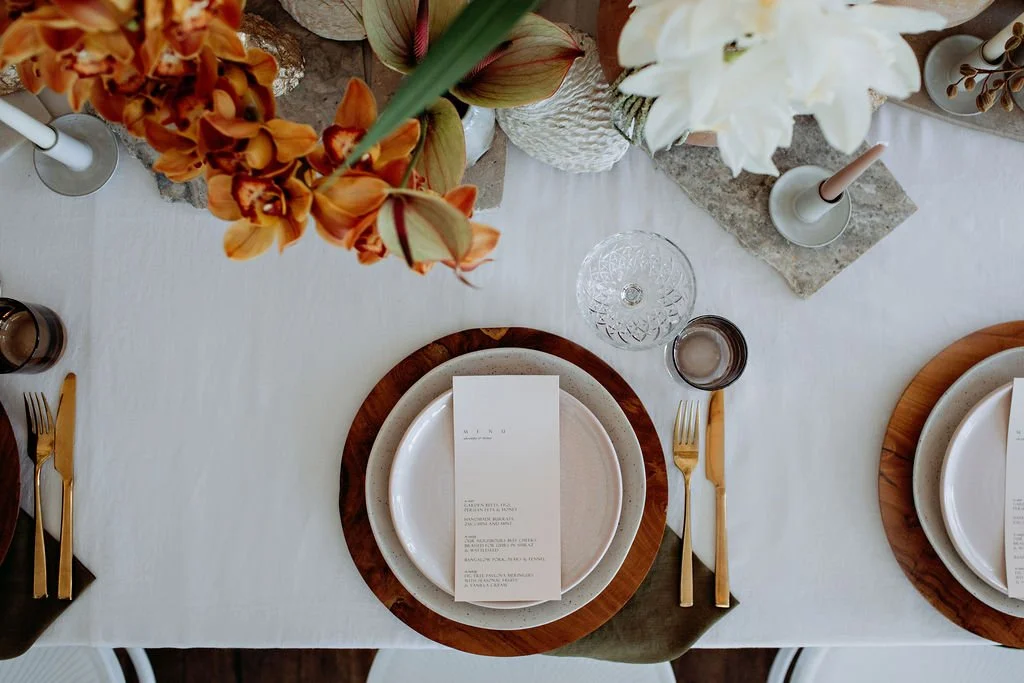 Our Table Setting Styling Tips and Hire Options — THE WEDDING SHED ...