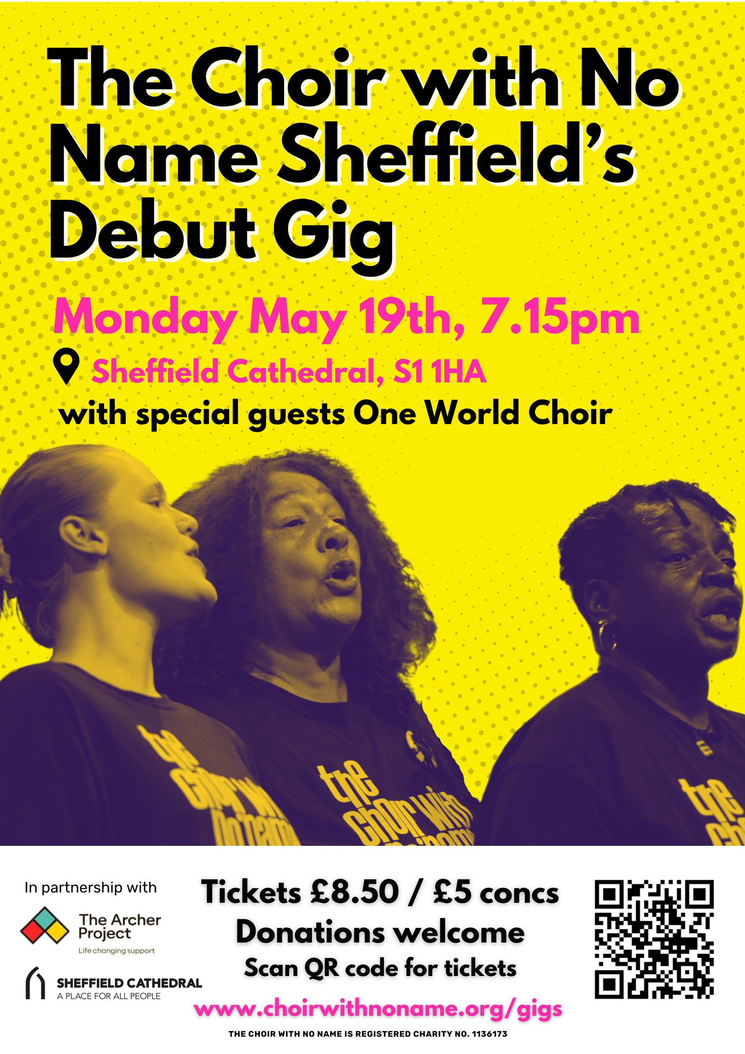 The Choir With No Name Debut Gig — Sheffield Cathedral
