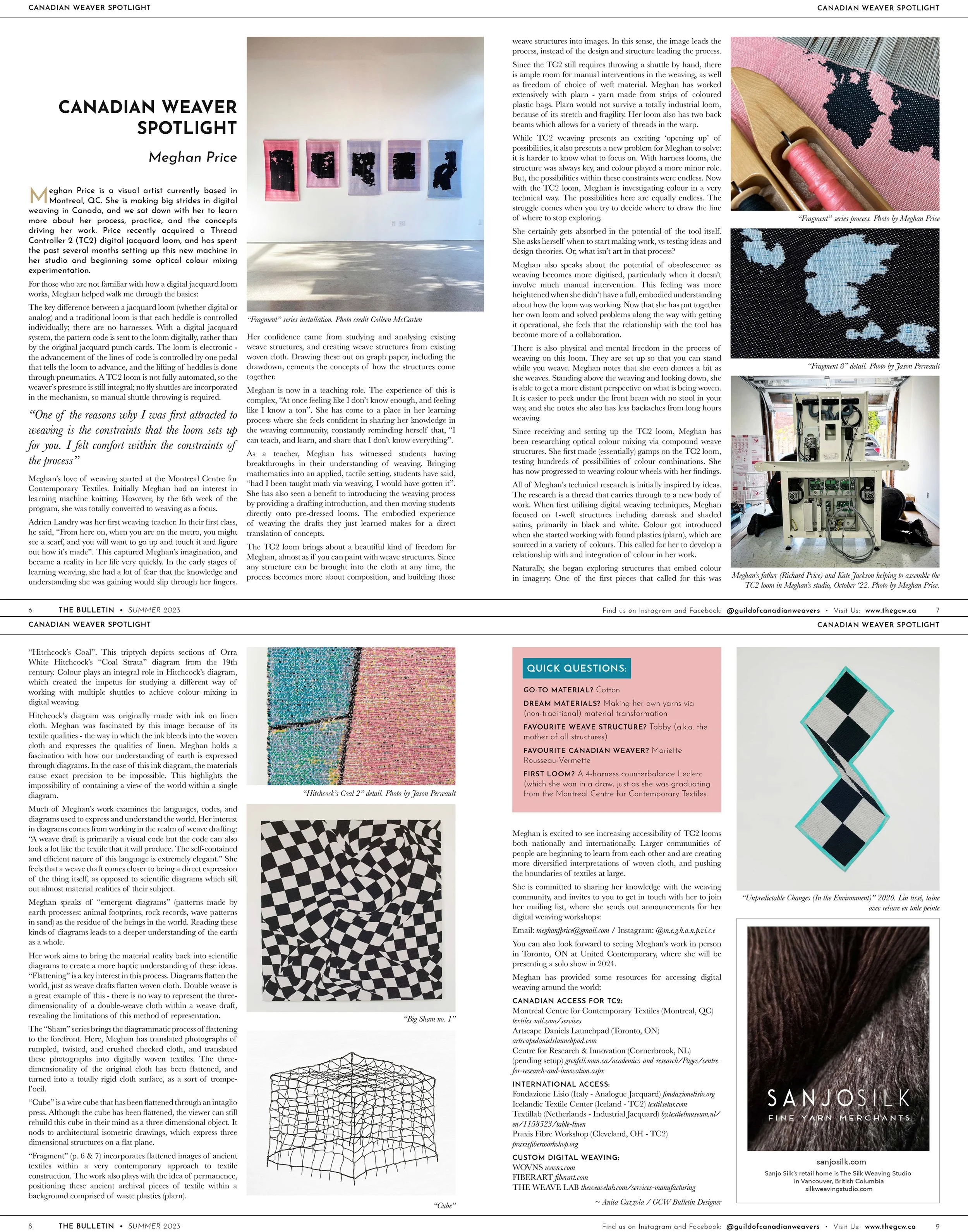 BIO & TEXTS — Meghan Price