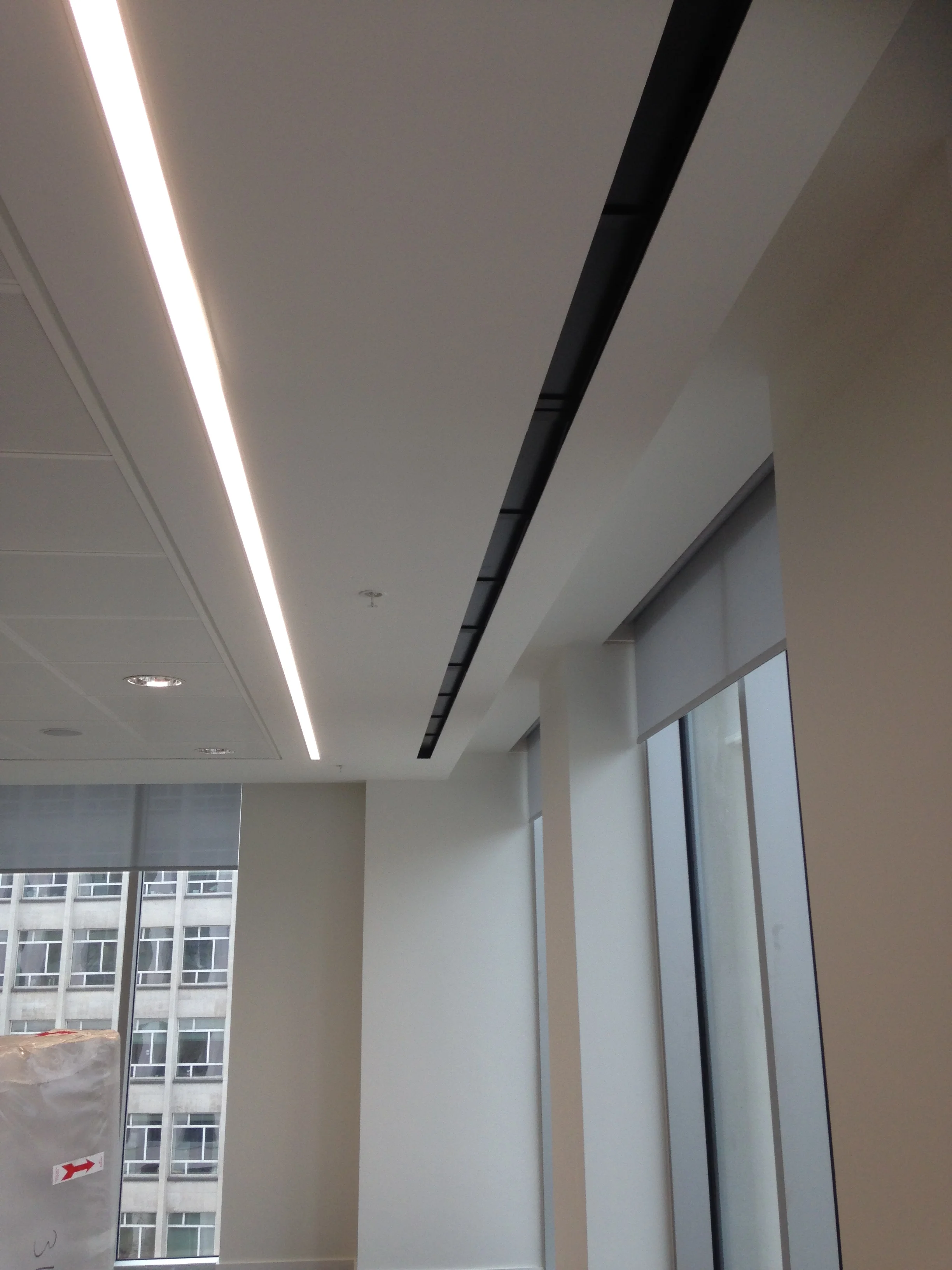 Attractive and quiet diffusers used in new office space — Air Diffusion
