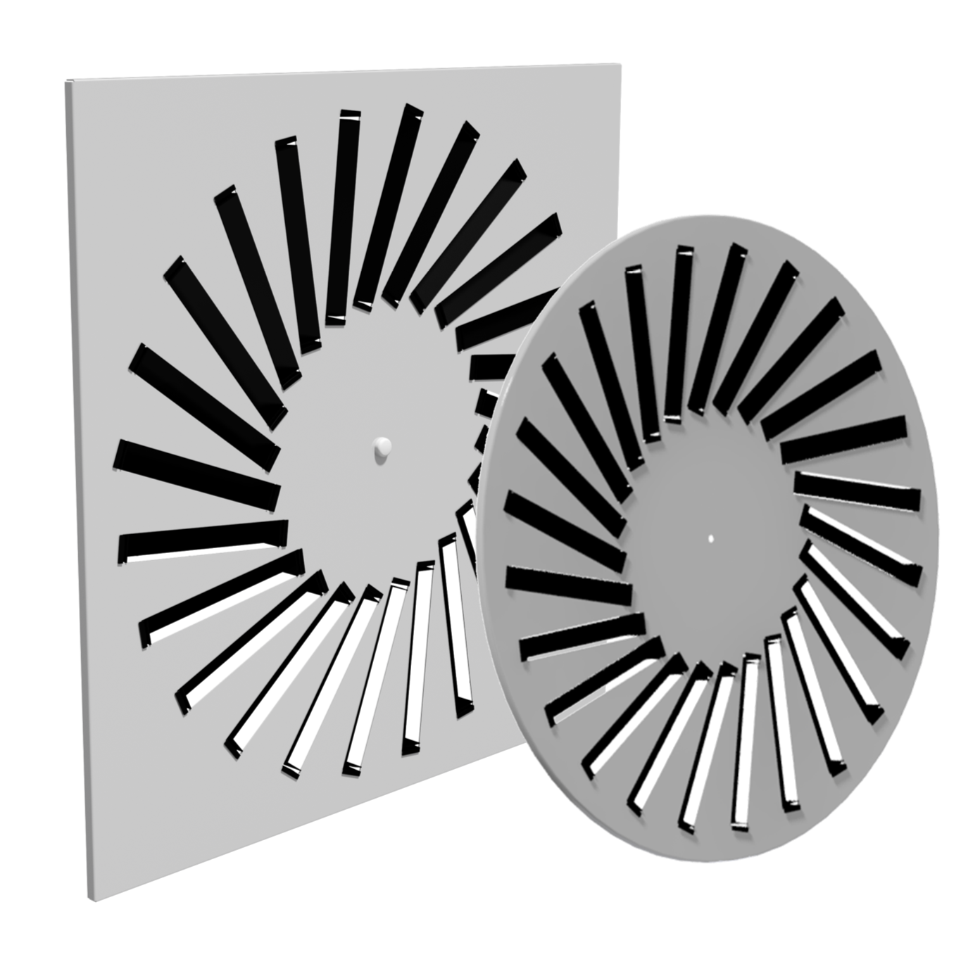 Swirl⁸ - Ceiling Swirl Diffuser — Air Diffusion