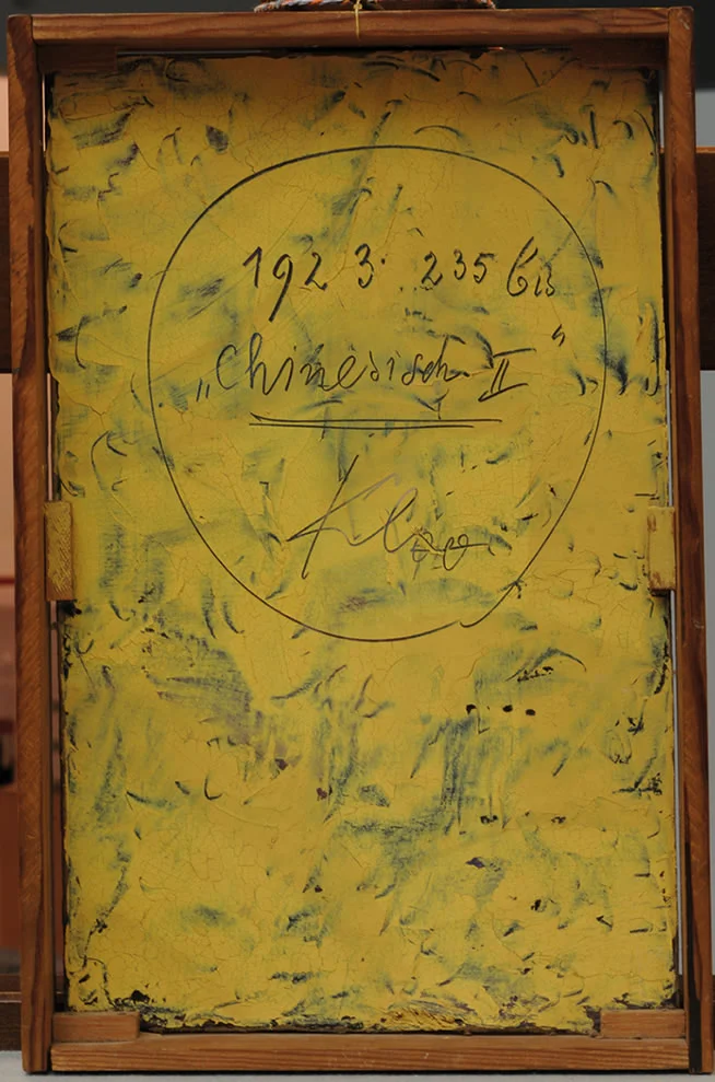 PAUL KLEE’S CHINESE PICTURE AND CHINESE II — ZWITSCHER-MASCHINE