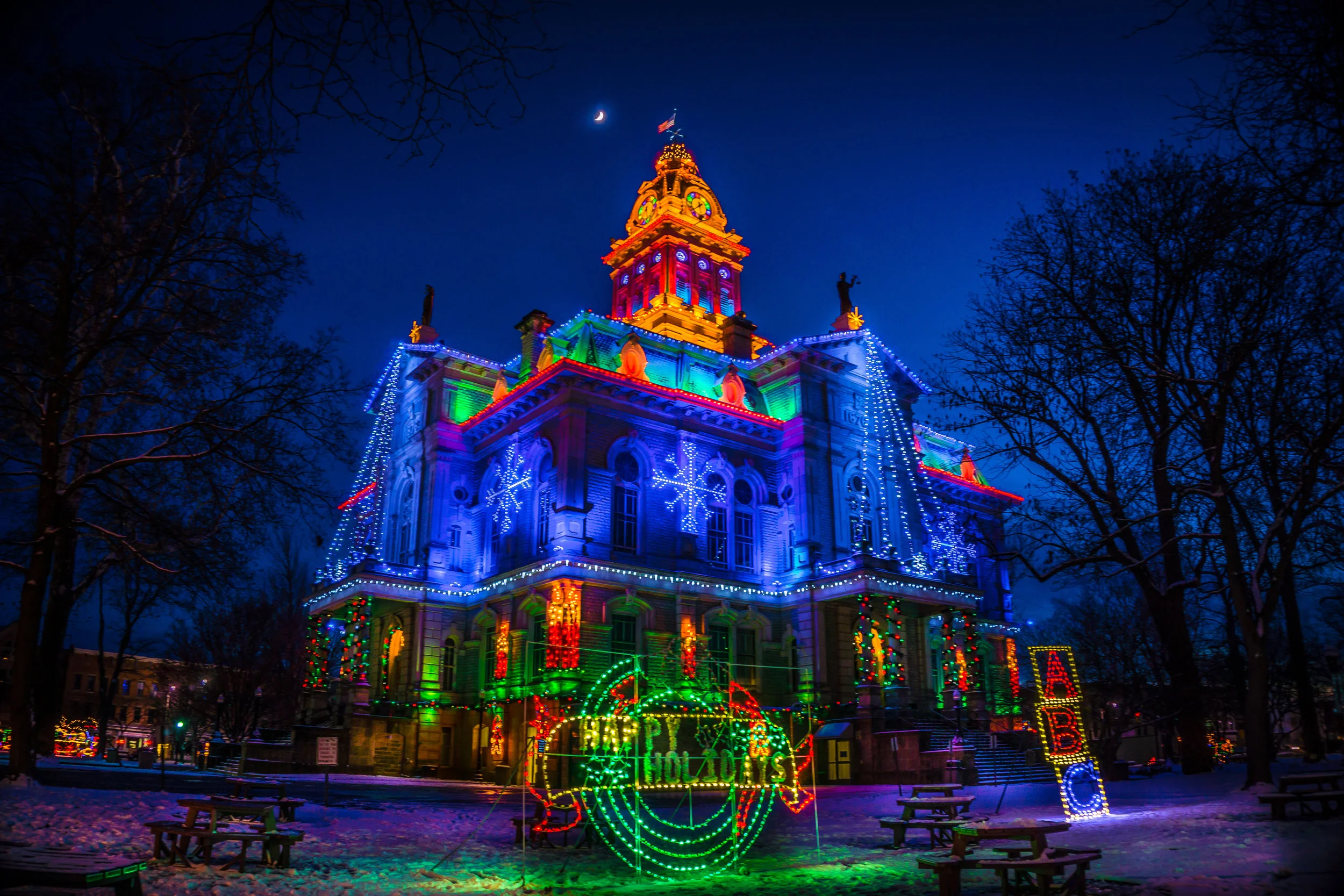 Gallery — The Licking County Courthouse Lighting