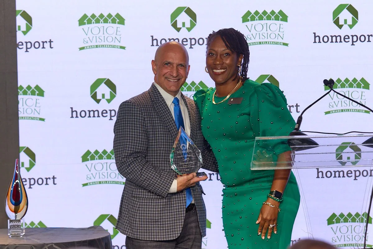 'Business First' Editor Receives Homeport 'Spirit' Award — Homeport