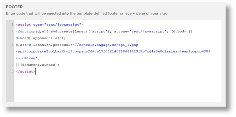 Squarespace — Engage