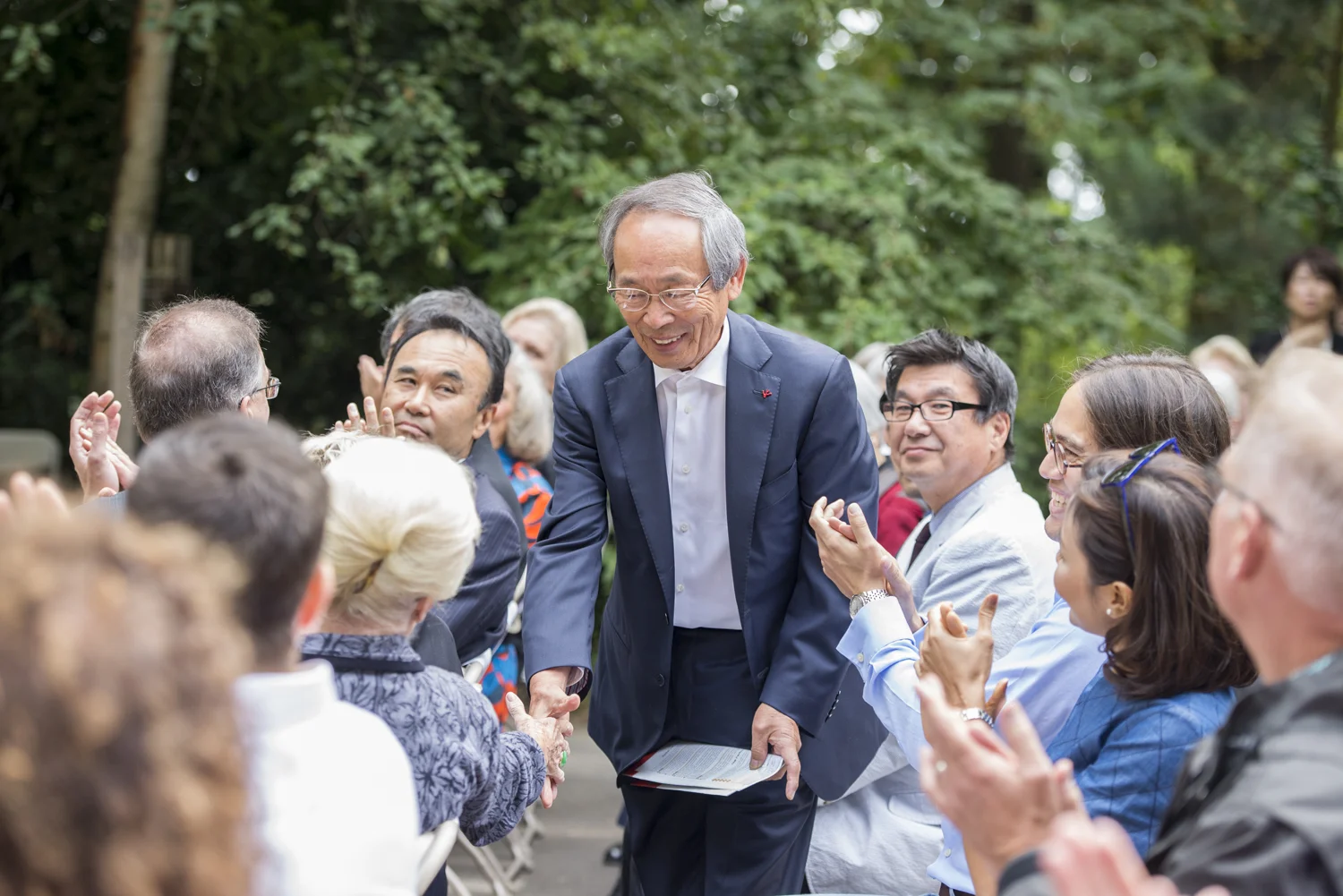 Jordan D. Schnitzer Speaks at Portland Japanese Garden Cultural ...