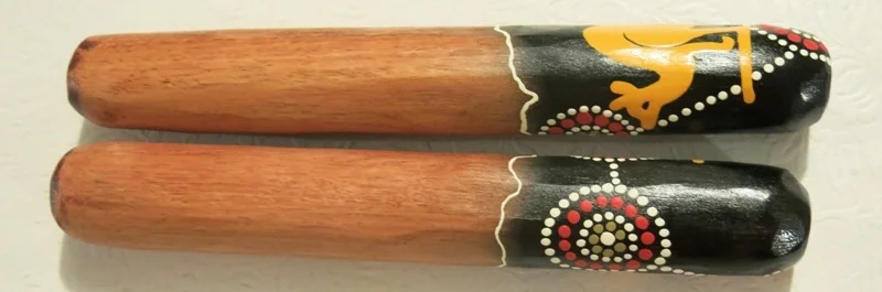 clap sticks-authentic boomerangs. aboriginal boomerangs. australian ...