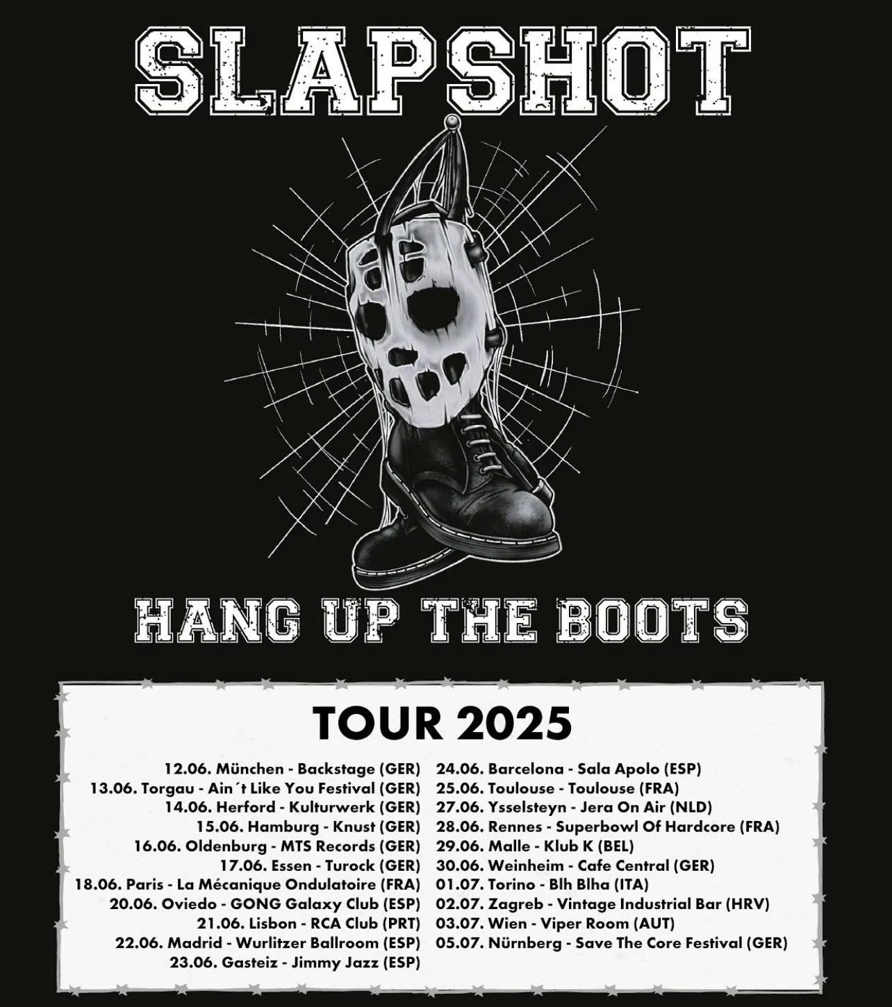 SLAPSHOT "Hang Up The Boots" European Tour Starts This Week! — Bridge ...