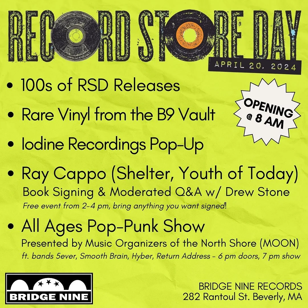 Bridge Nine Records NOW OPEN In Beverly, Massachusetts — Bridge Nine ...