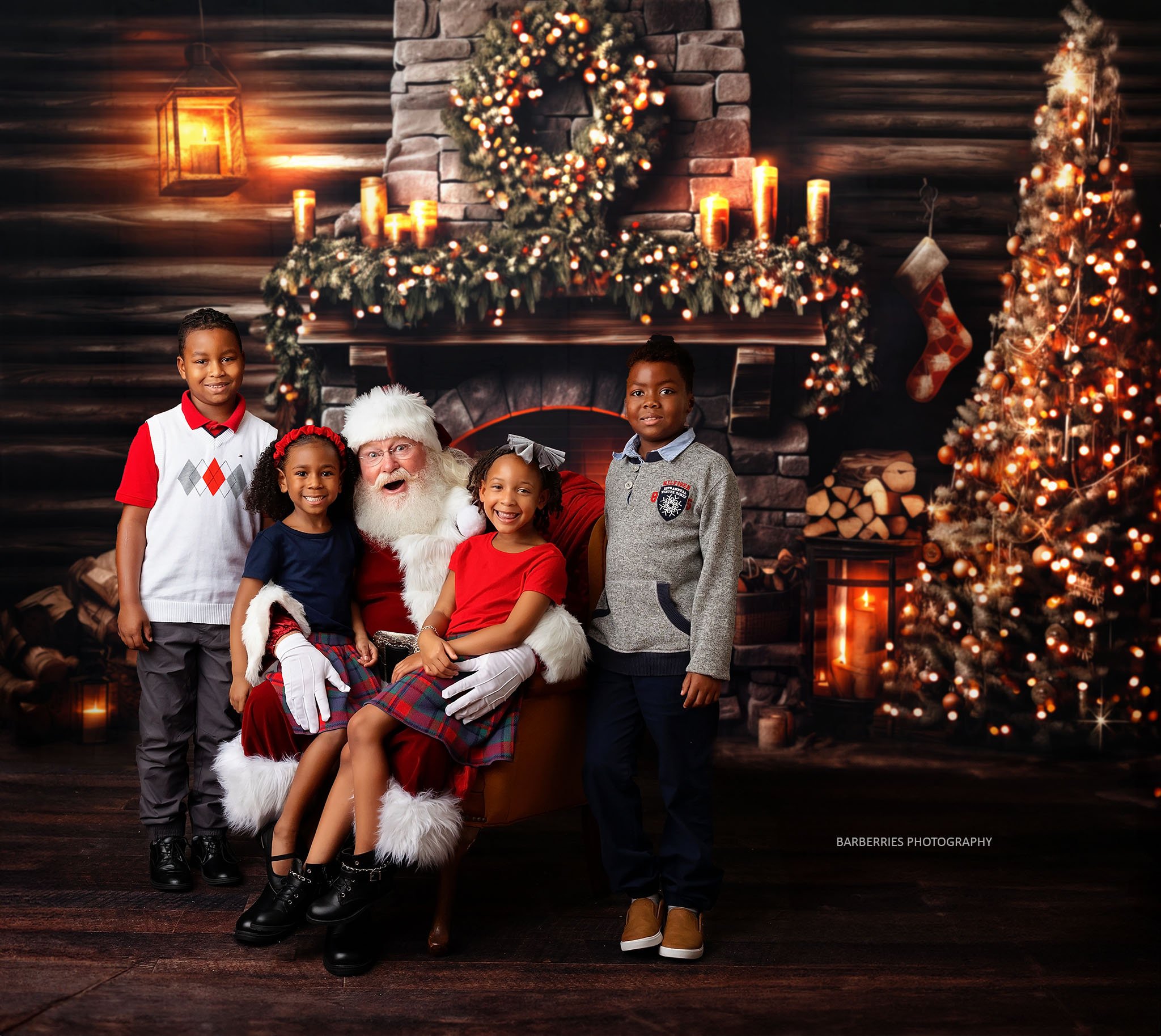 Houston Fine Art Santa Experience — Barberries Photography