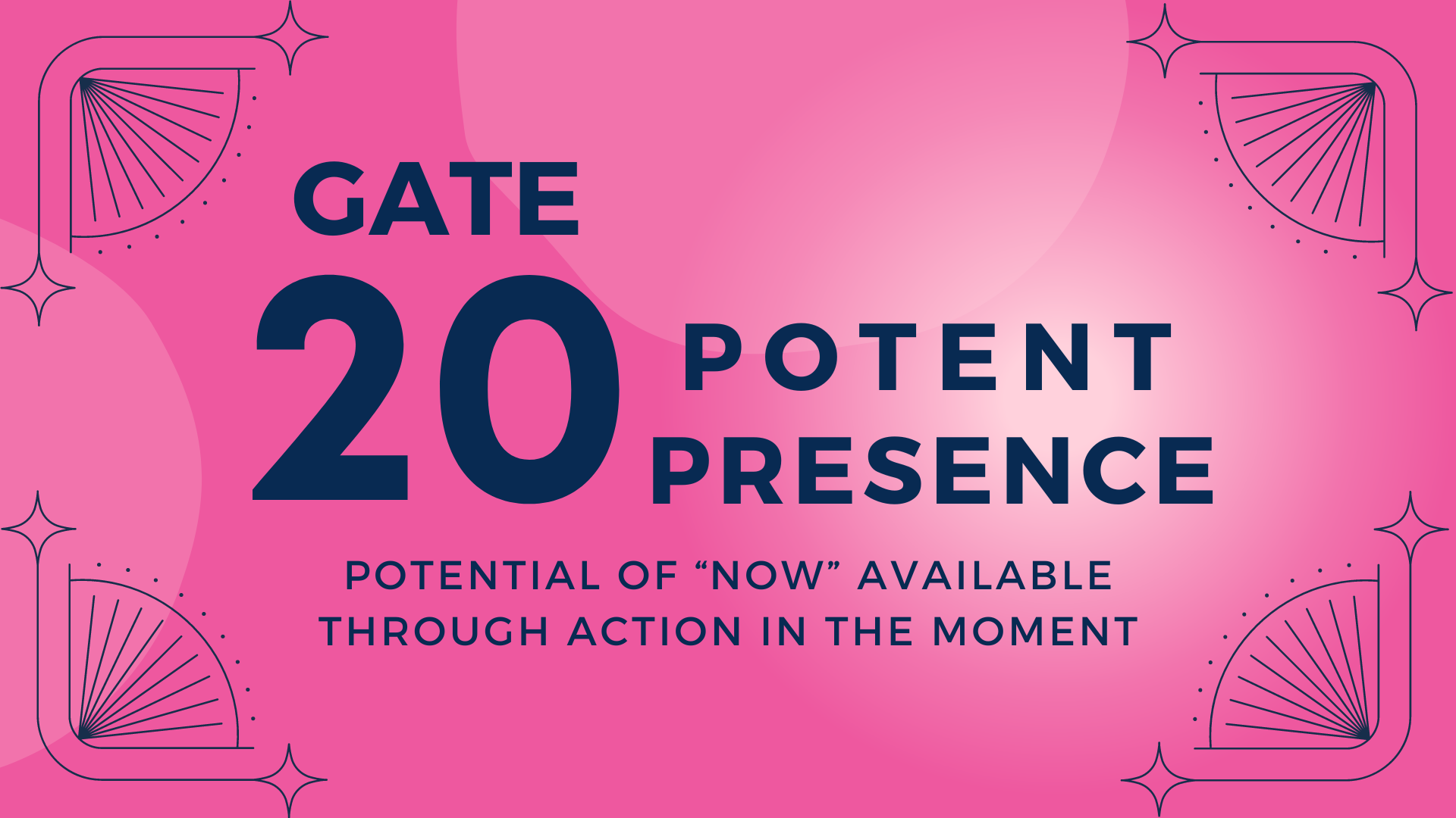 Gate 20 Human Design: Presence; Marketing and Personal Branding ...