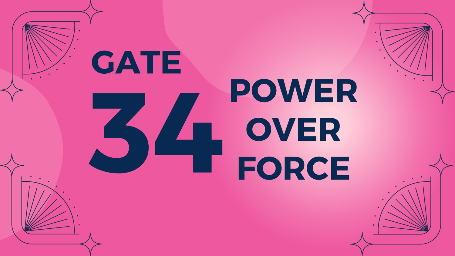Human Design Gate 34: the Cosmic Content Code is Power over Force ...