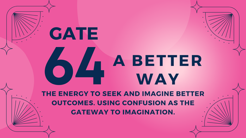 Human Design Gate 64 of Confusion: Marketing & Branding Insights ...