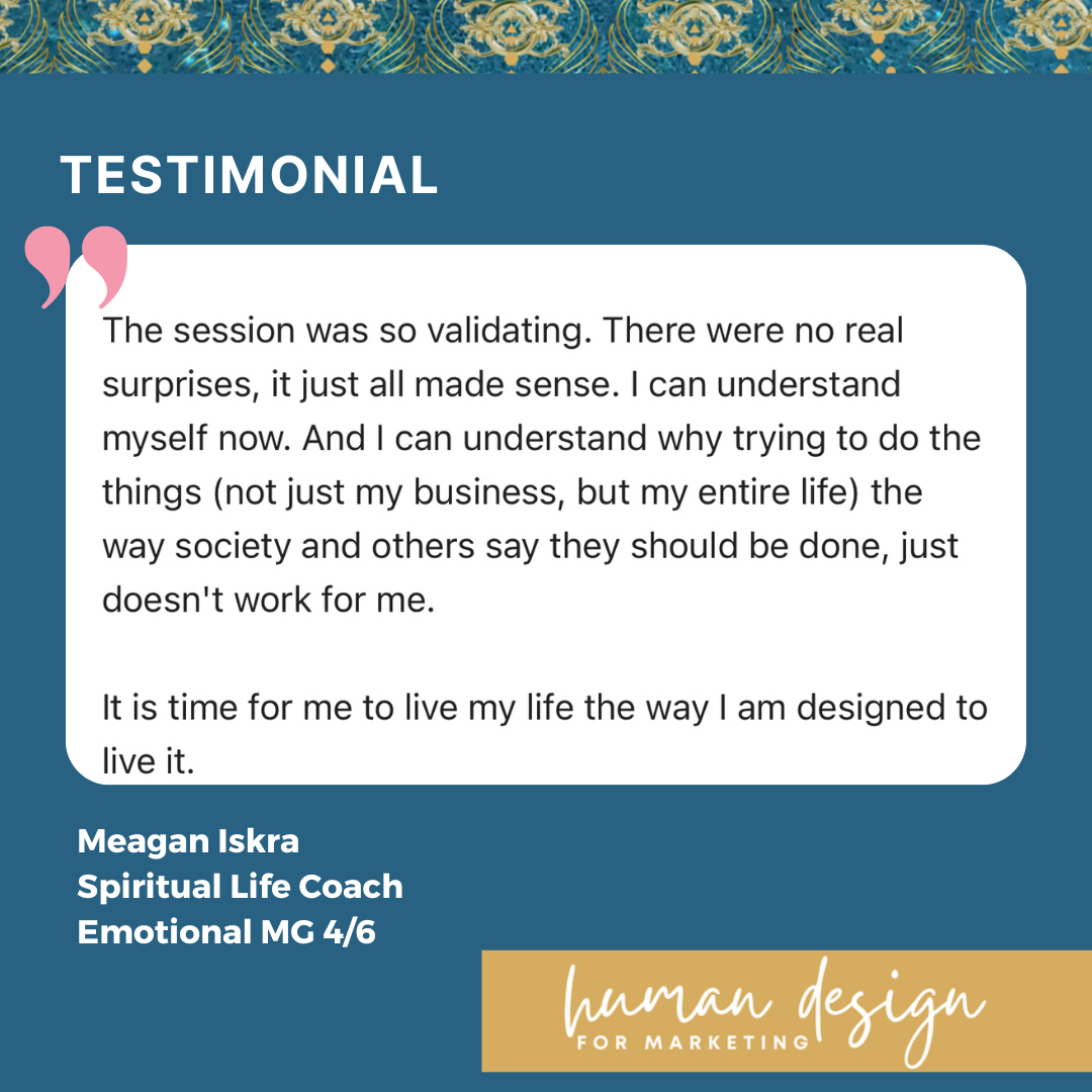 Human Design for Marketing, raise your frequency and activate your most ...