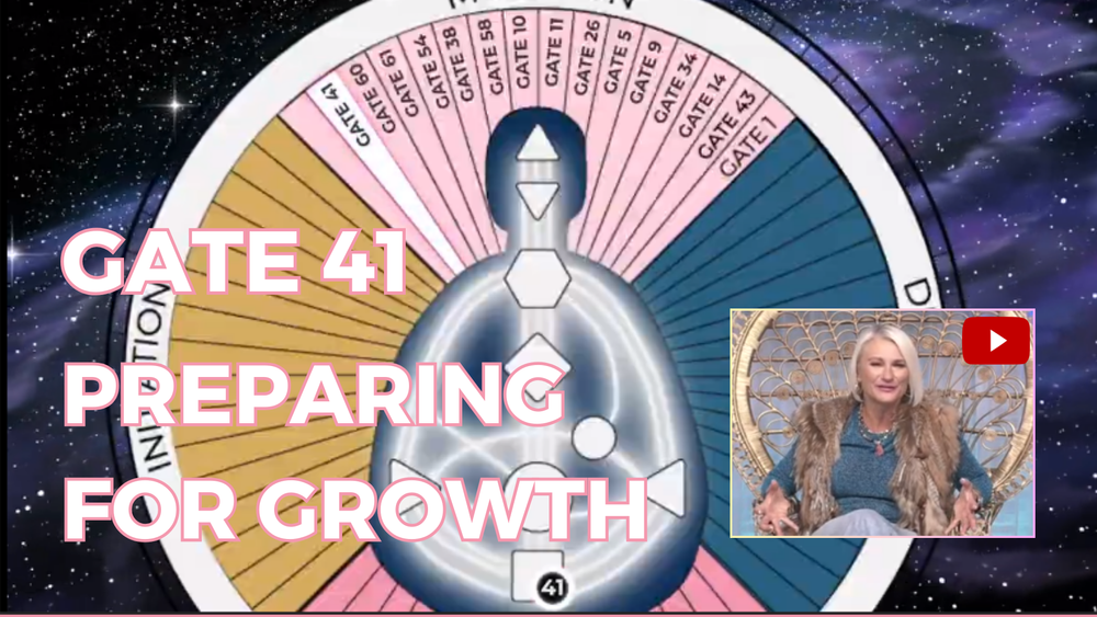 Gate 41: Preparing for Growth, Human Design, Gate of Decrease — YVETTE ...