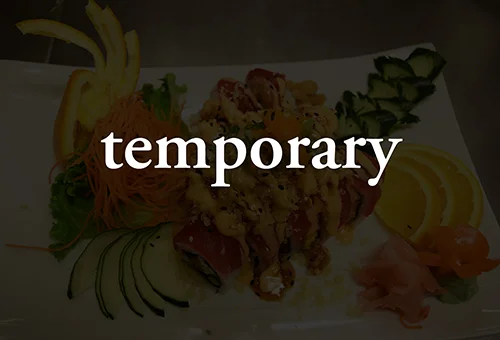 Sushi Menu — Dang Thai Cuisine