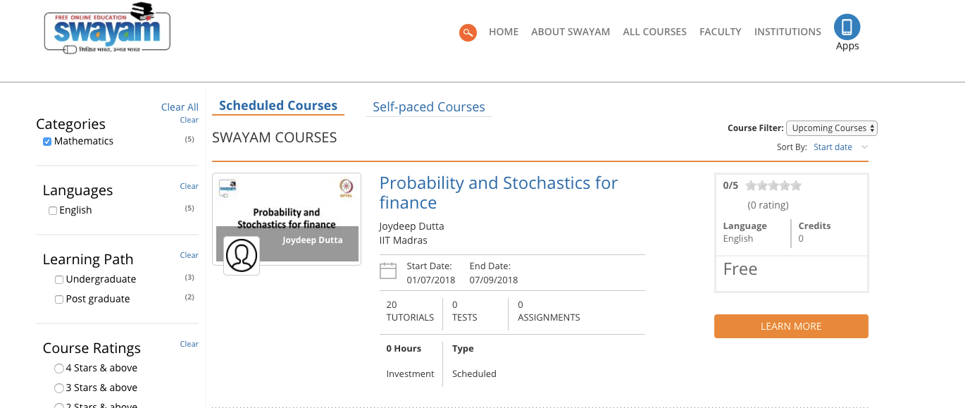 President of India unveils online education portal to promote lifelong ...