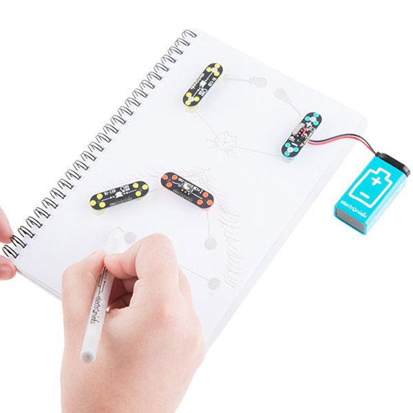 Drawing and robotics kits for building functional electronic circuits ...