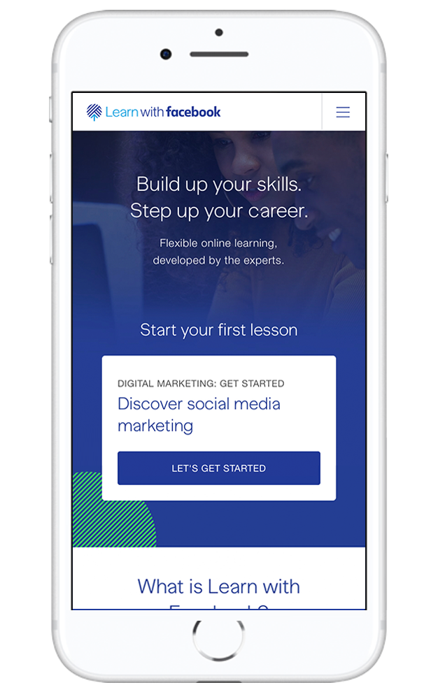 Facebook launches a free online education platform | Observatory ...