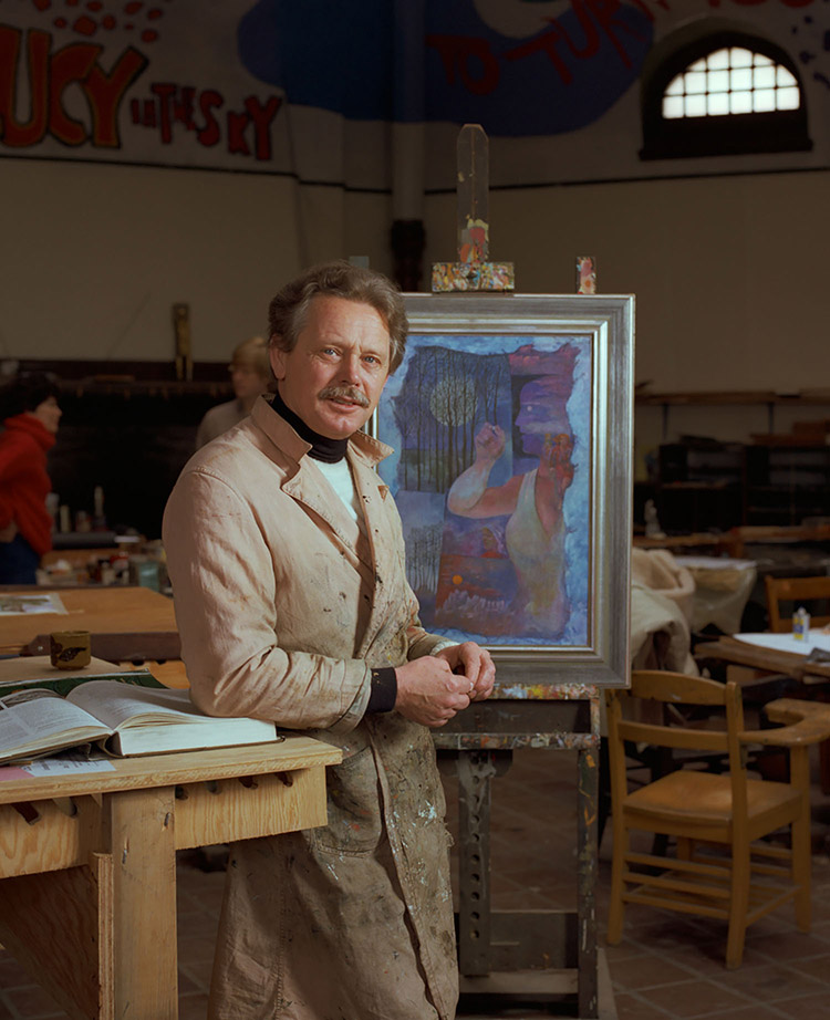 Professor Fritz Janschka — Bern Schwartz