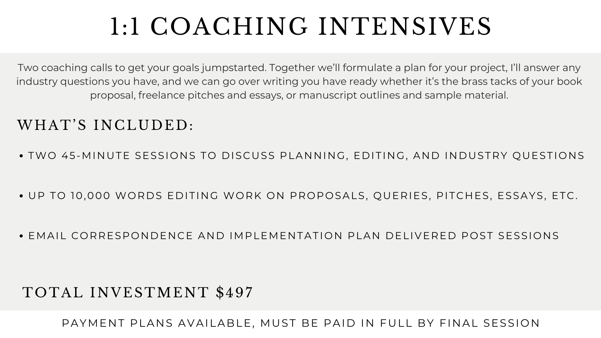 Writing Coaching — Gemma Hartley
