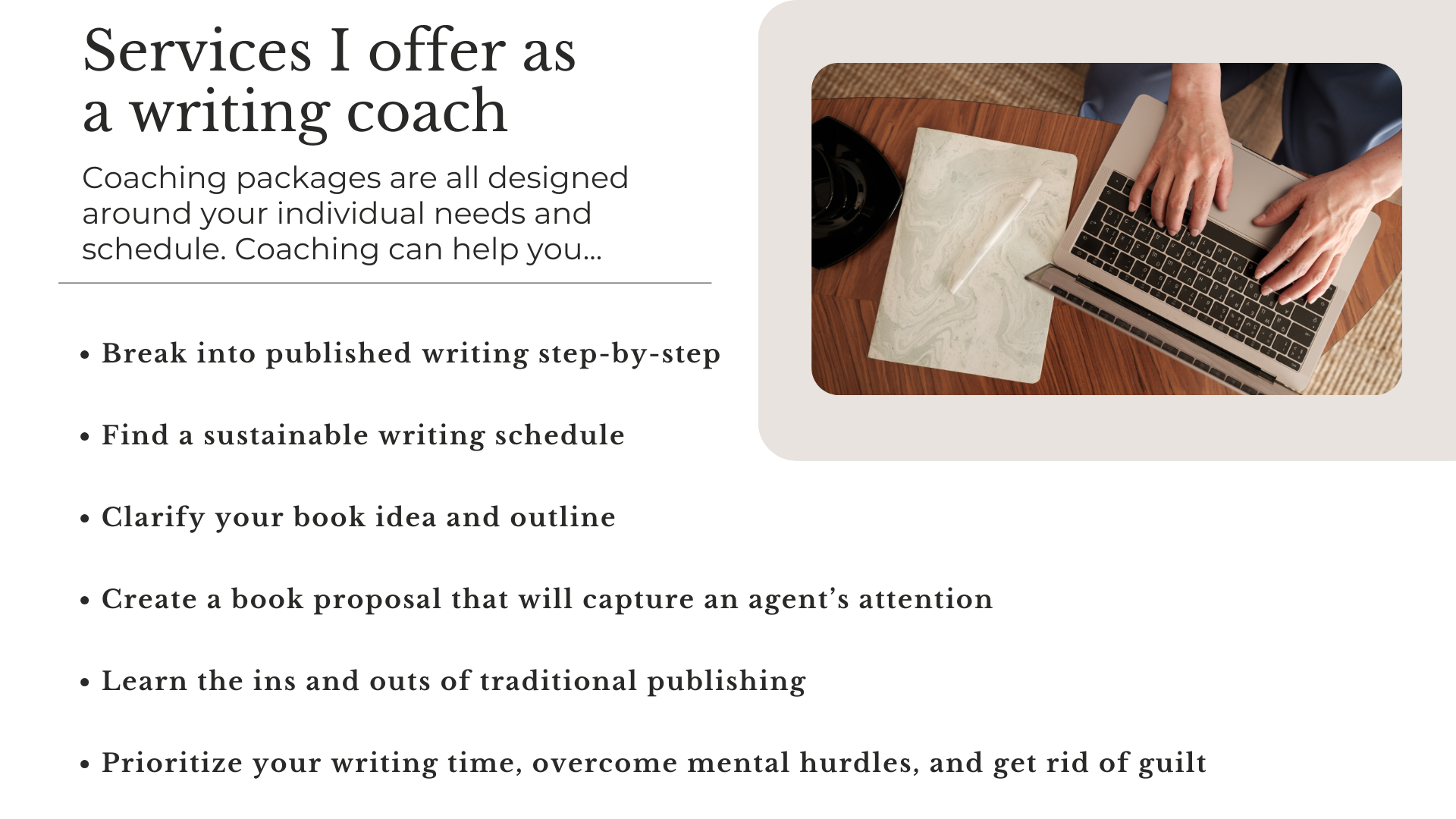 Writing Coaching — Gemma Hartley