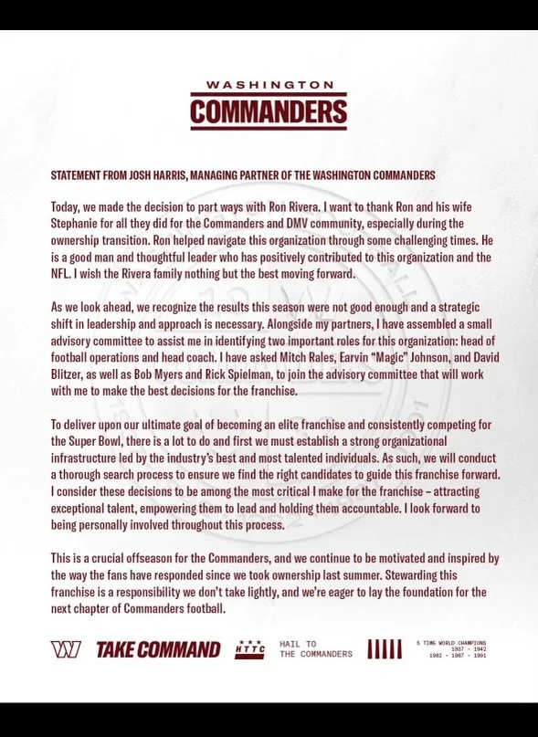 The Josh Harris Group Future is NOW! — The Local Sports Optimist