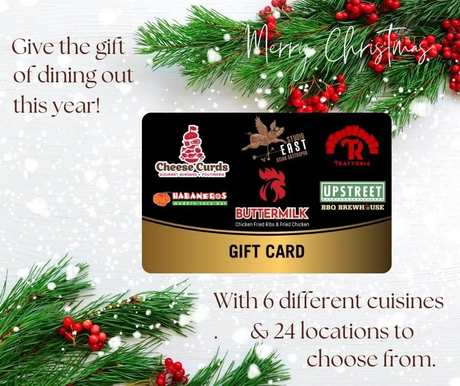 Gift Cards — Chef Inspired Group of Restaurants
