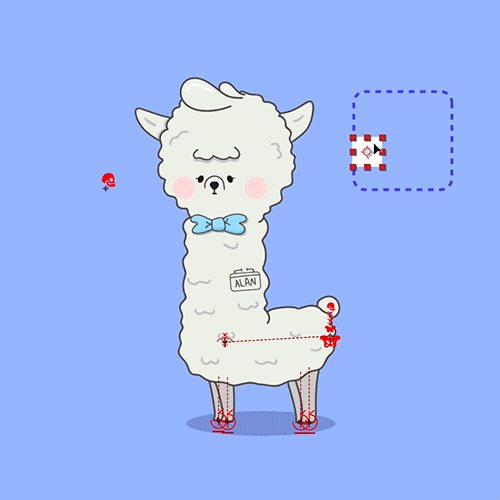 Dancing Alpaca Gif