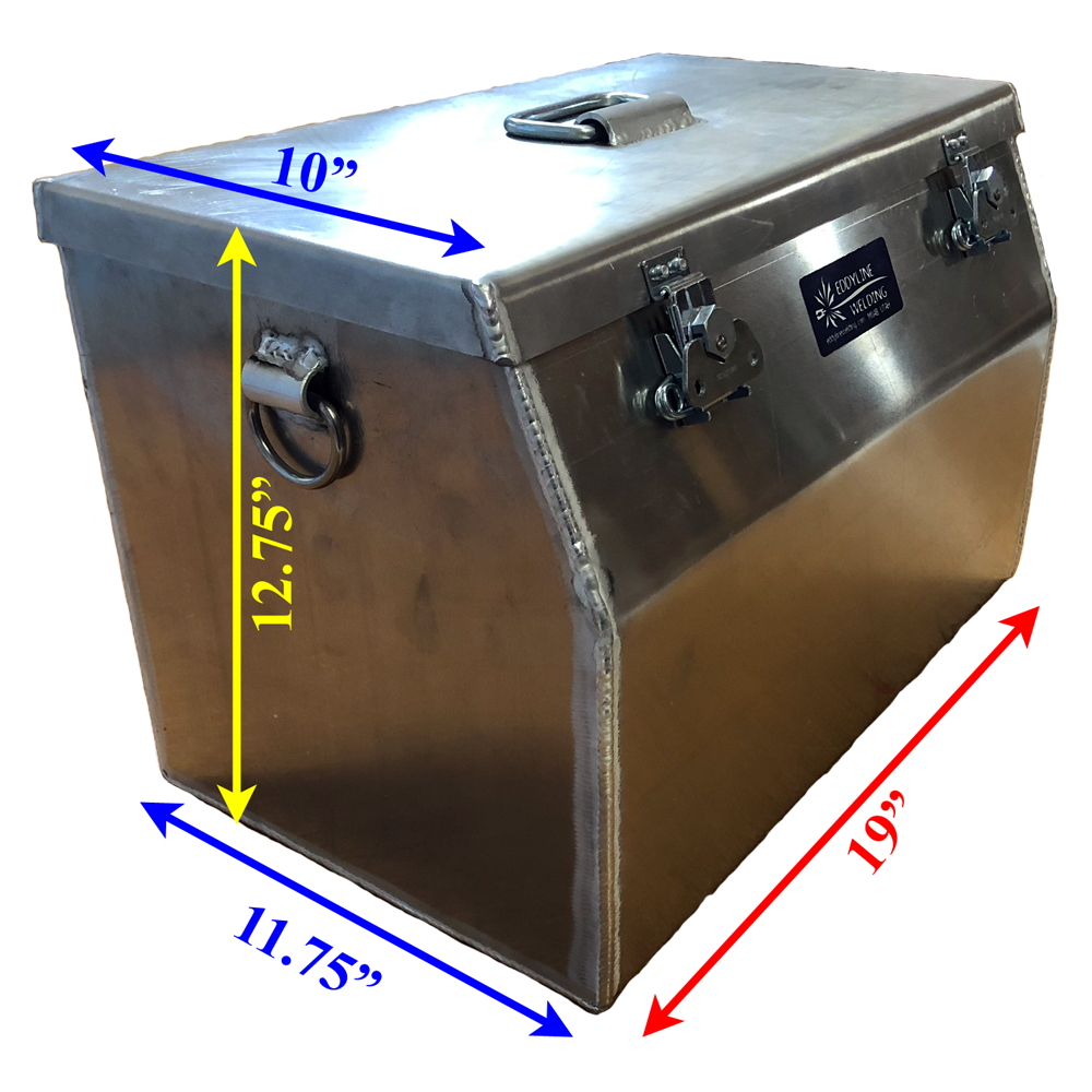 Stock Dry Boxes | Rafting Captain's Side Box | Eddyline Welding