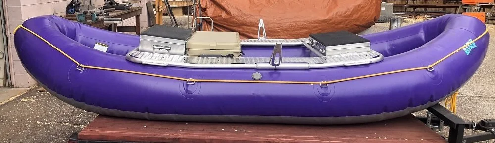 Oar Tower Placement on 4-Bay Raft Frames — Eddyline Welding