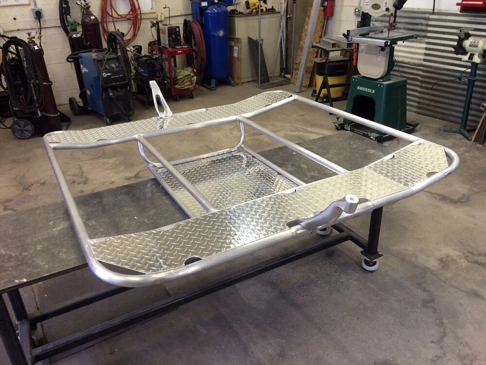 Custom Frame Options | Aluminum Boat Frames | Eddyline Welding